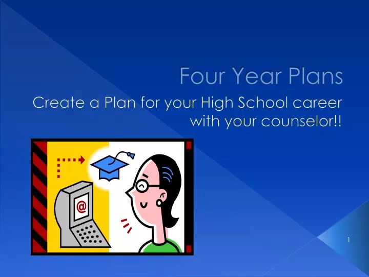 PPT - Four Year Plans PowerPoint Presentation, free download - ID:6498257