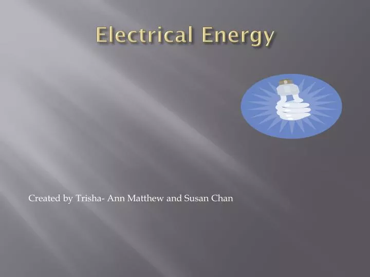 PPT - Electrical Energy PowerPoint Presentation, free download - ID:6499578