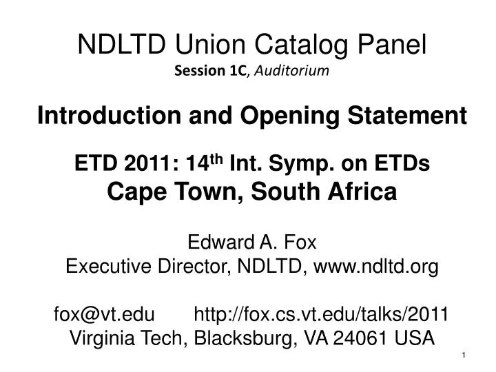PPT - Panelists PowerPoint Presentation, free download - ID:6500228