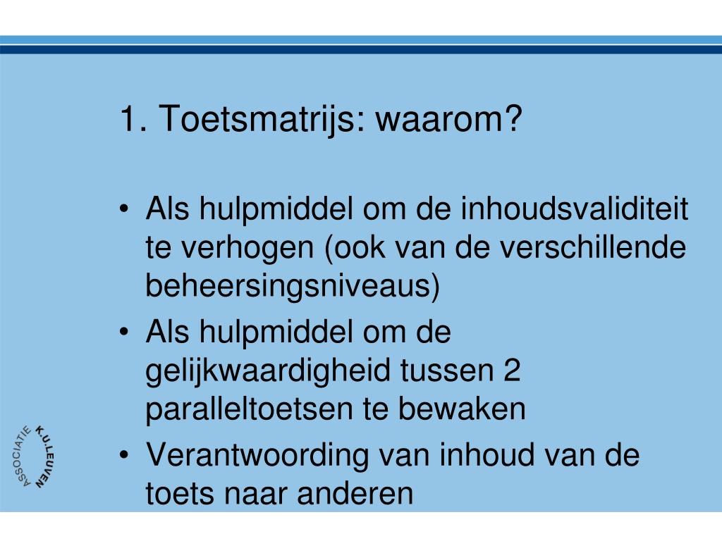 PPT - SOE: de leerkracht als poortwachter OOF Toetskoffer PowerPoint ...