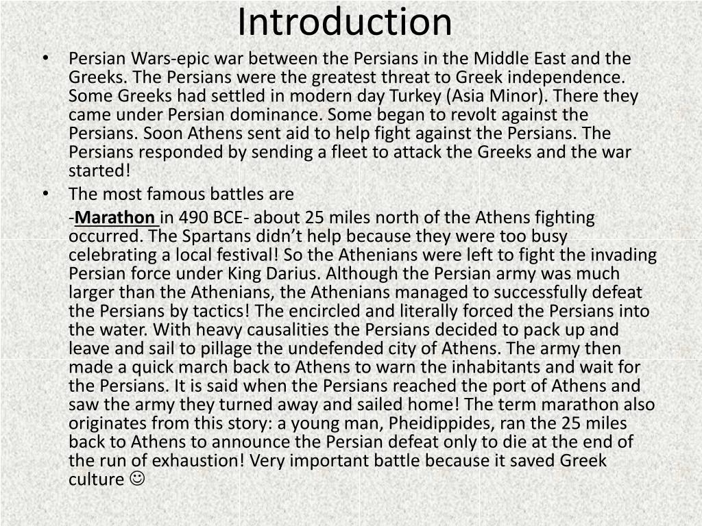 PPT - Legendary Battles of Classical Civilization: Greece vs Persia ...