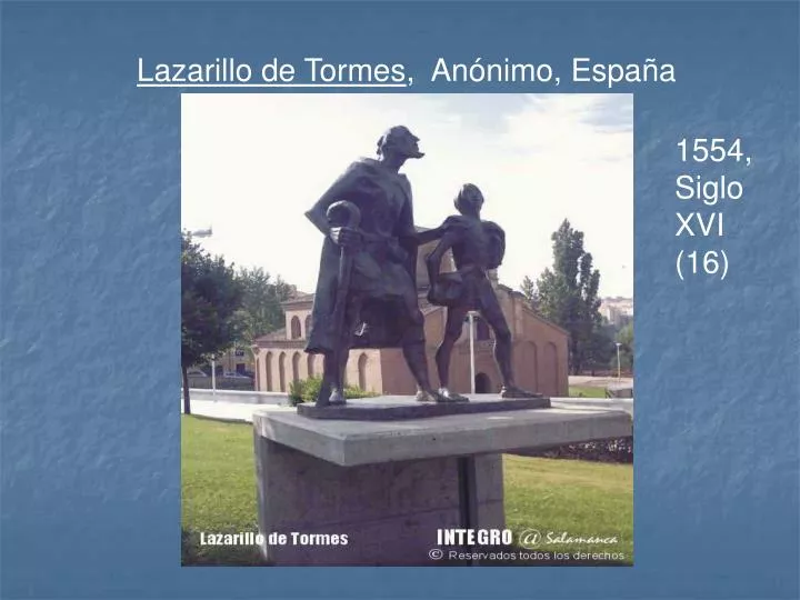 PPT - Lazarillo de Tormes , Anónimo, España PowerPoint Presentation ...