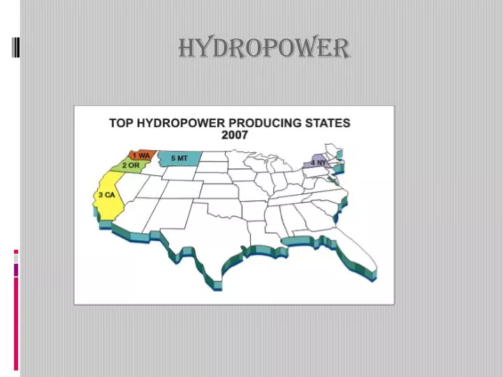 PPT - HydroPower PowerPoint Presentation, free download - ID:6502283