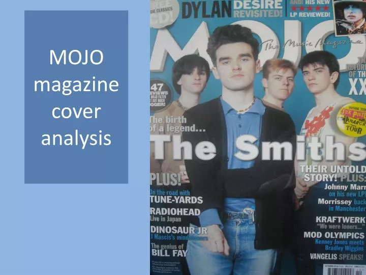PPT - MOJO magazine cover analysis PowerPoint Presentation, free ...