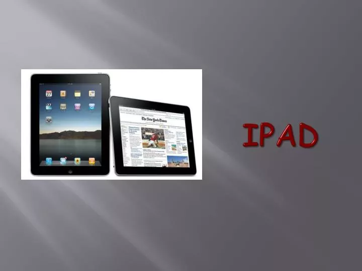PPT - Ipad PowerPoint Presentation, free download - ID:6503505