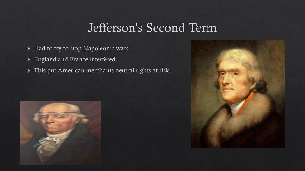 PPT - 1801-1809 President Thomas Jefferson PowerPoint Presentation ...