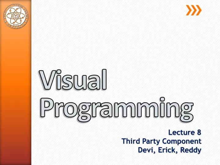 PPT - Visual Programming PowerPoint Presentation, free download - ID ...