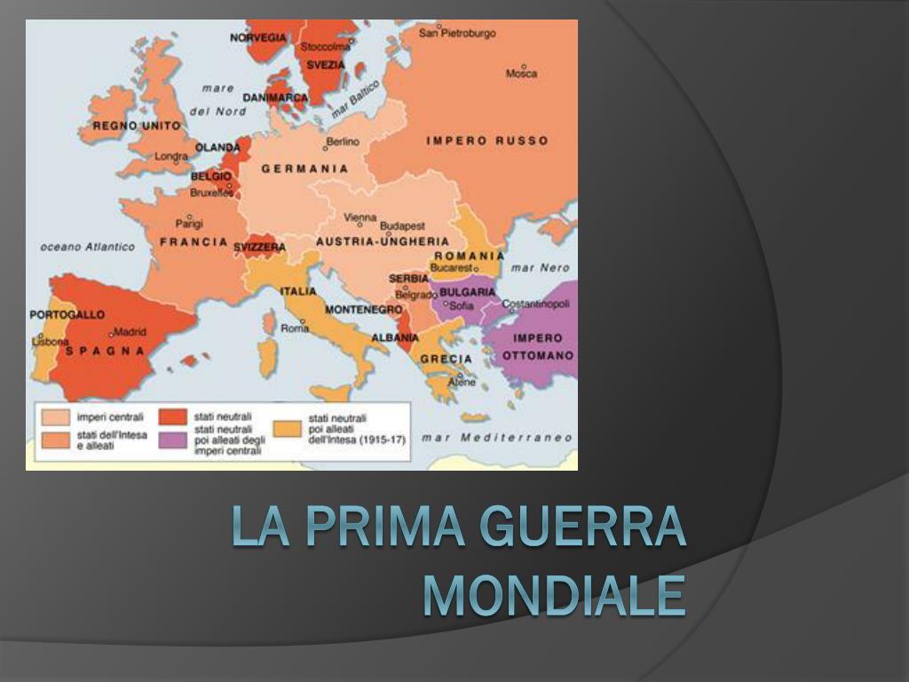 Prima Guerra Mondiale Cartina Prima Guerra Mondiale Cartina