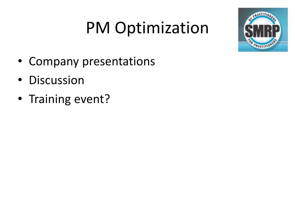 PPT - Greater Cincinnati-Northern Kentucky SMRP Chapter Meeting ...