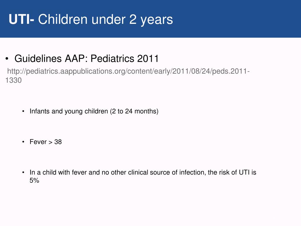 PPT - Urinary tract infections in children What investigations ...