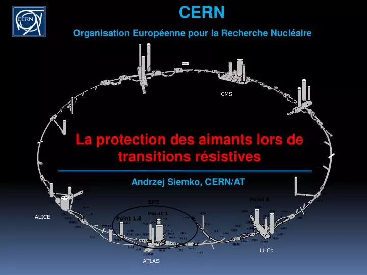 PPT - CERN Organisation Européenne pour la Recherche Nucl éaire ...