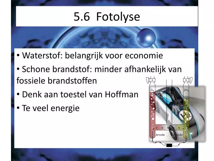 PPT - 5.6 Fotolyse PowerPoint Presentation, free download - ID:6508921
