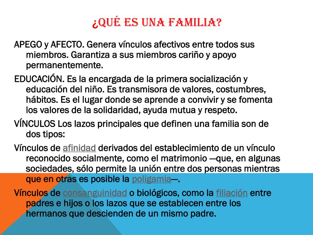PPT - LA FAMILIA y la cultura PowerPoint Presentation, free download ...