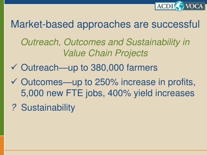 PPT - Addressing Poverty through a Market-Based Approach to ...