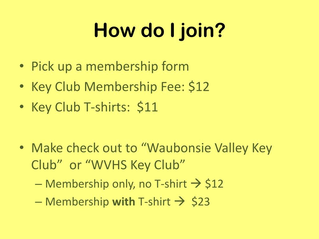 PPT - Good Morning! Welcome to Key Club PowerPoint Presentation, free ...