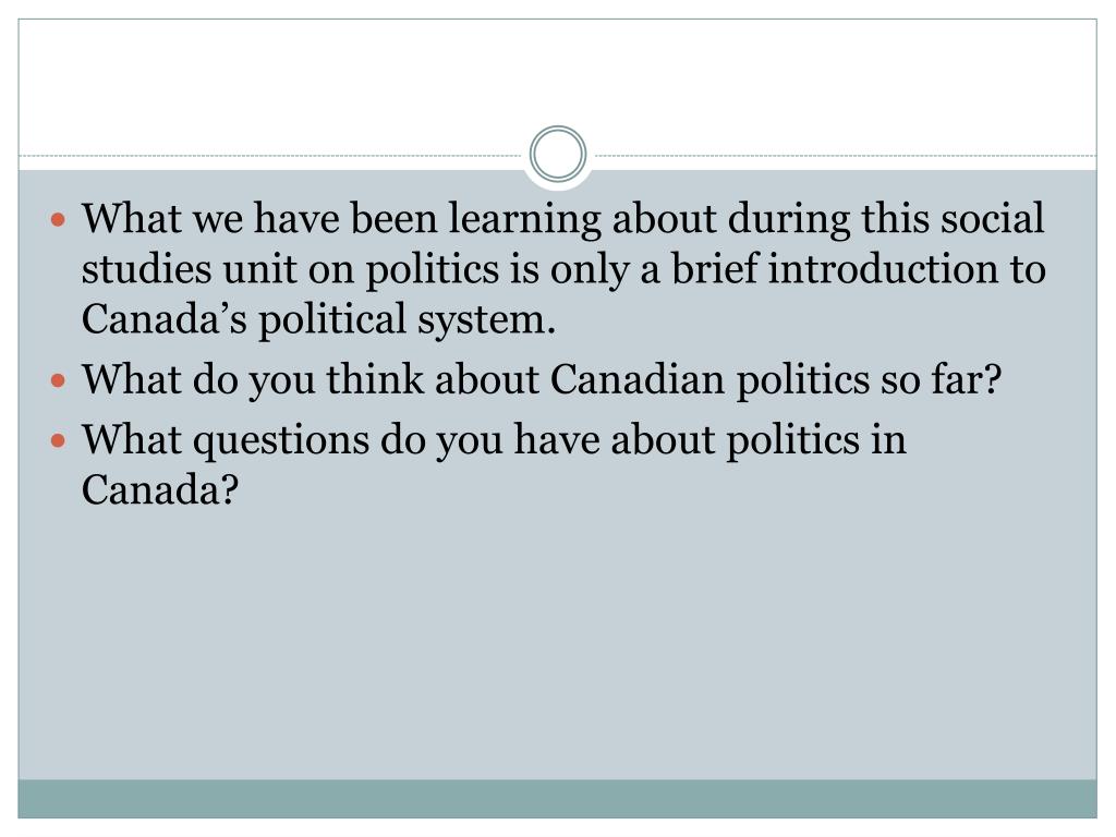 PPT - Political Parties in Canada PowerPoint Presentation, free ...