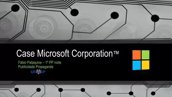PPT - Case Microsoft Corporation ™ PowerPoint Presentation, free ...