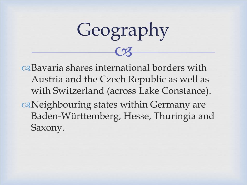 PPT - Freistaat Bayern (The Free State of Bavaria) PowerPoint ...