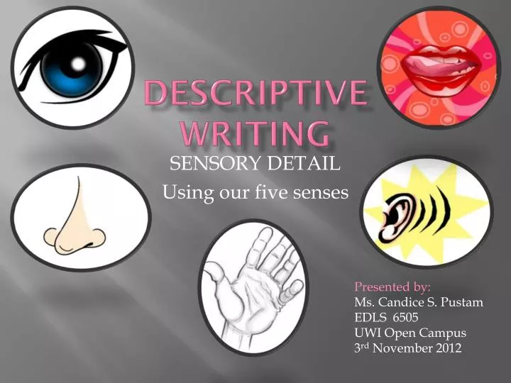 PPT - DESCRIPTIVE WRITING PowerPoint Presentation, free download - ID ...