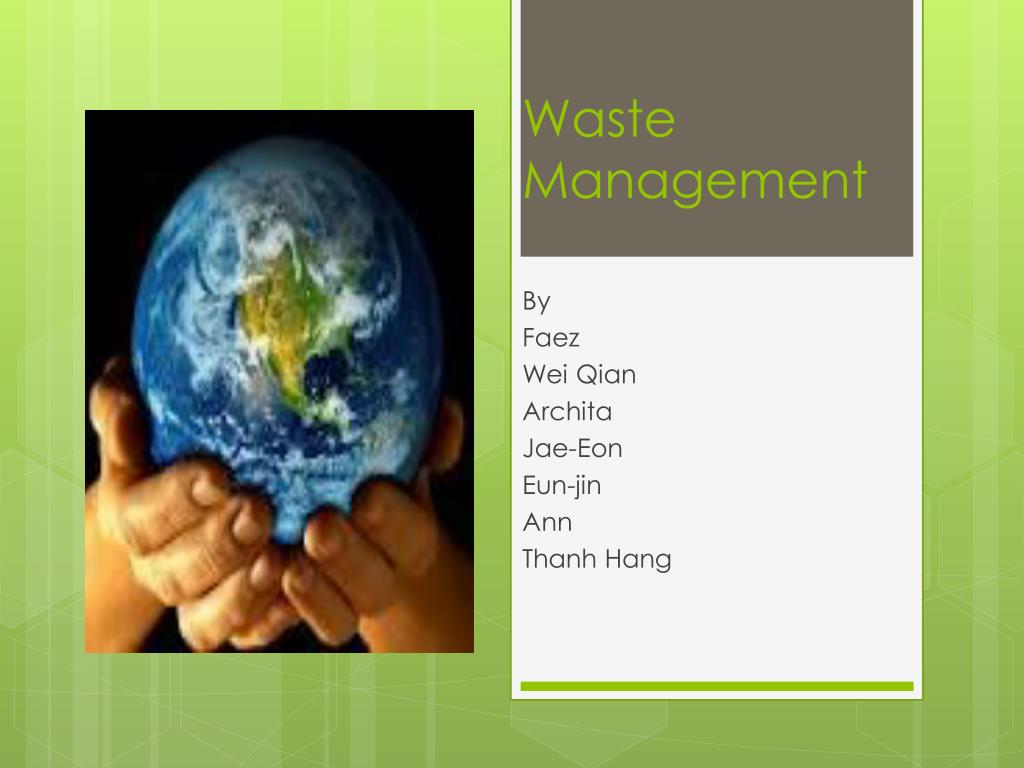 PPT Waste Management PowerPoint Presentation Free Download ID 6515314 PPT Waste Management PowerPoint Presentation Free Download ID 6515314