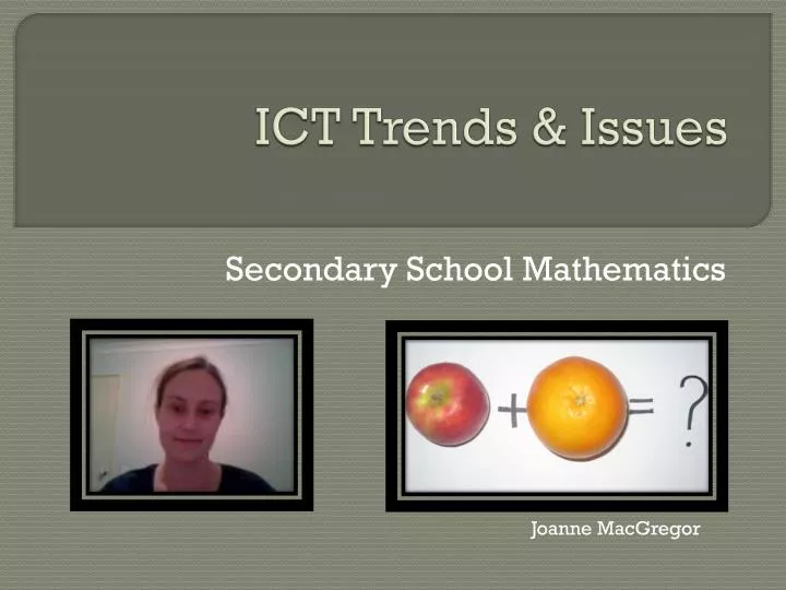 PPT - ICT Trends & Issues PowerPoint Presentation, free download - ID ...