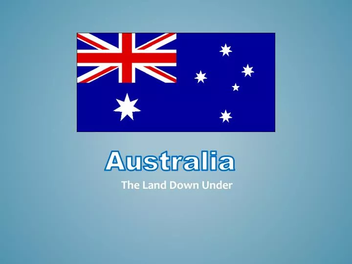 PPT - Australia PowerPoint Presentation, free download - ID:6516260