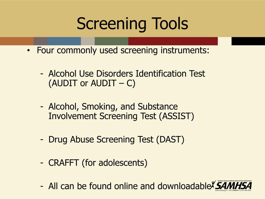 PPT - Screening, Brief Intervention, and Referral to Treatment (SBIRT ...