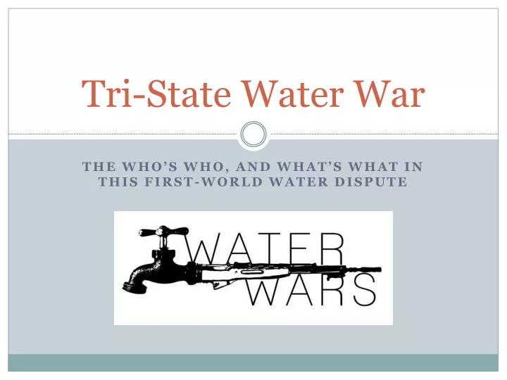 PPT - Tri-State Water War PowerPoint Presentation, free download - ID ...