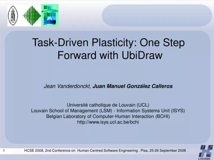 PPT - Task-Driven Plasticity: One Step Forward with UbiDraw PowerPoint ... PPT - Task-Driven Plasticity: One Step Forward with UbiDraw PowerPoint ...