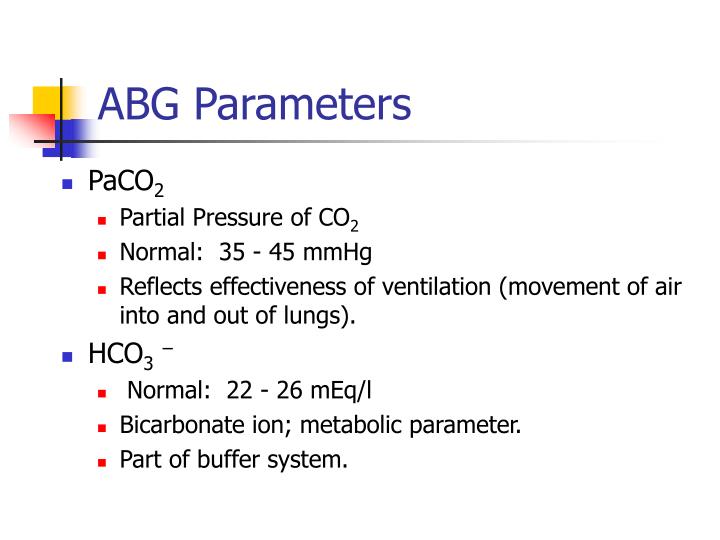 PPT - Arterial Blood Gas Interpretation PowerPoint Presentation - ID ...