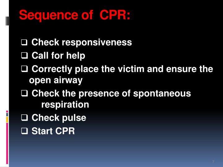 PPT - CARDIOPULMONARY RESUSCITATION CPR PowerPoint Presentation - ID ...