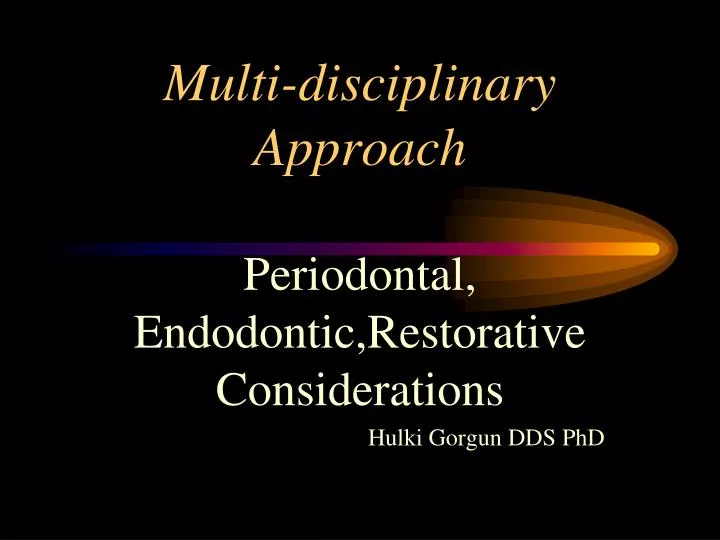 PPT - Multi-disciplinary Approach PowerPoint Presentation, free ... PPT - Multi-disciplinary Approach PowerPoint Presentation, free ...