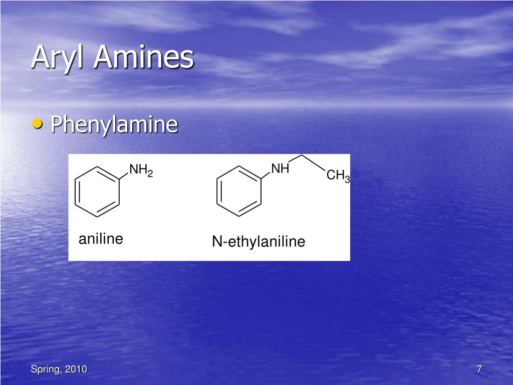 PPT - Organic Chemistry II The Chemistry of Amines PowerPoint Presentation - ID:6519118