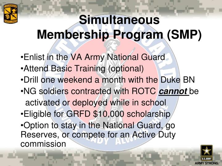 PPT - JAMES MADISON UNIVERSITY DEPARTMENT OF MILITARY SCIENCE ARMY ROTC ...