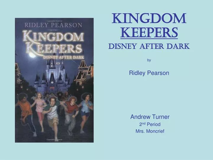 The Kingdom Keepers Disney After Dark Namespasa