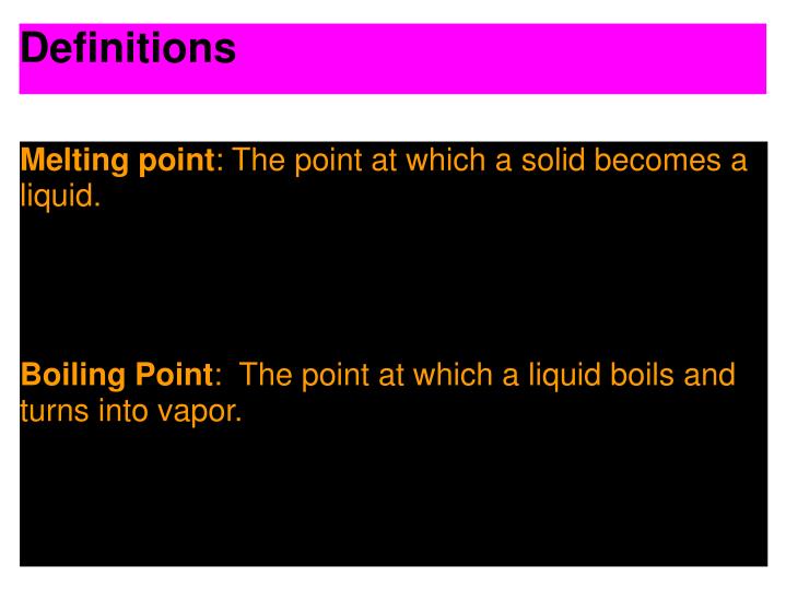 PPT - Melting Point and Boiling Point PowerPoint Presentation - ID:6519968