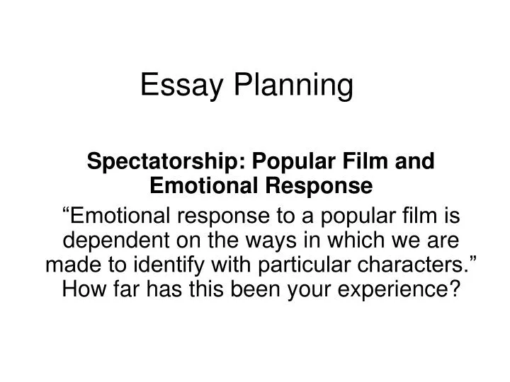 PPT - Essay Planning PowerPoint Presentation, free download - ID:6520572
