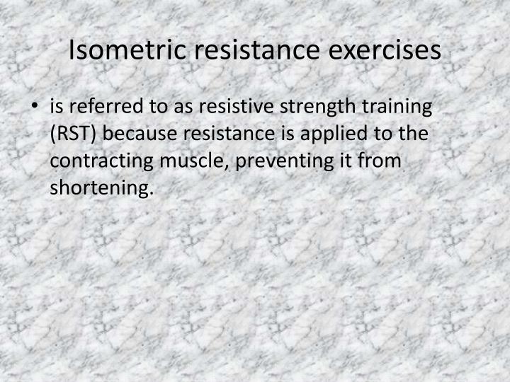 PPT - Progressive Resisted Exercises PowerPoint Presentation - ID:6521147