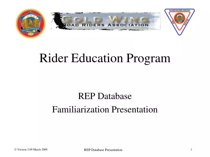 PPT - Rider Education Program PowerPoint Presentation, free download ...