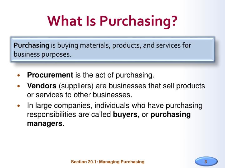 PPT - Managing Purchasing & Inventory PowerPoint Presentation - ID:6522298