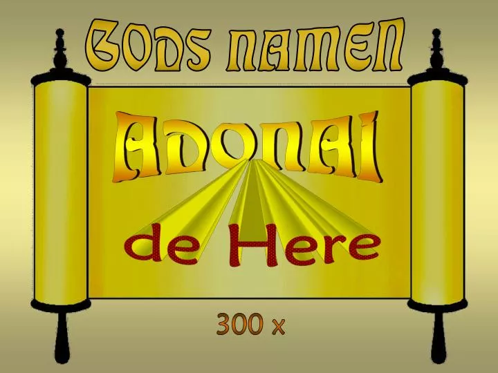 PPT - ADONAI PowerPoint Presentation, free download - ID:6522562