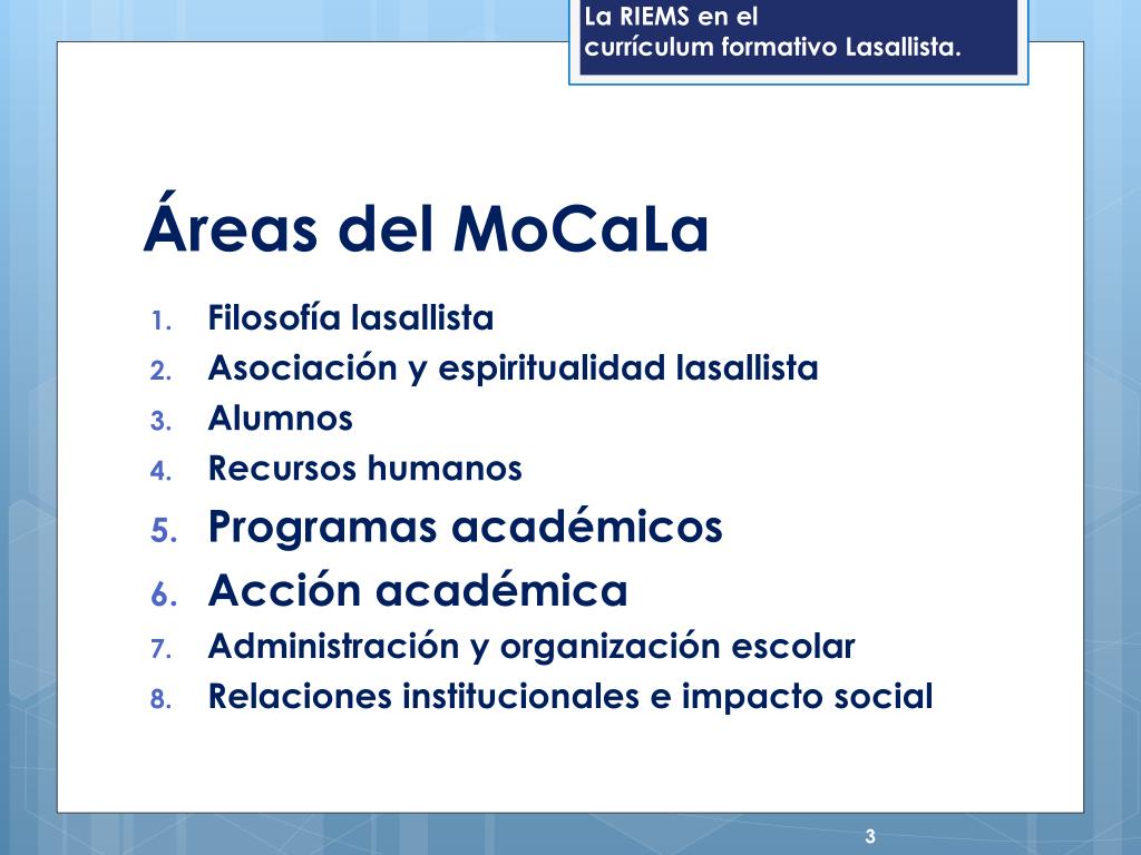 PPT - La RIEMS y la RIEB en el currículum formativo Lasallista ...