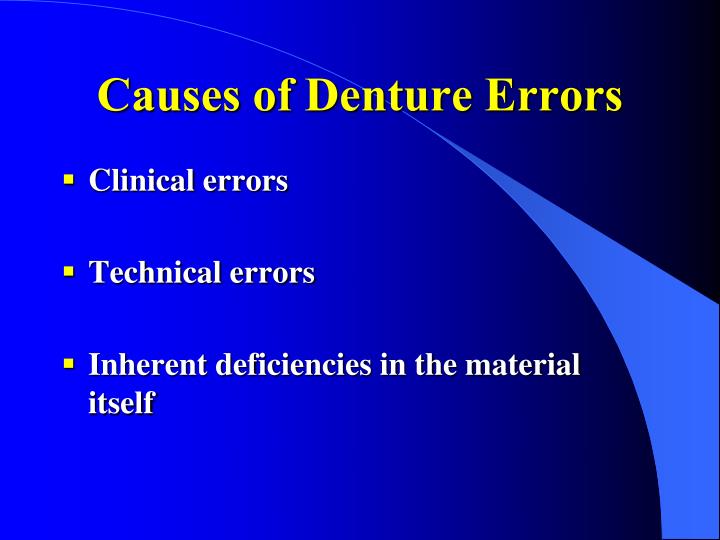 PPT - Denture Placement & Occlusion Correction PowerPoint Presentation ...