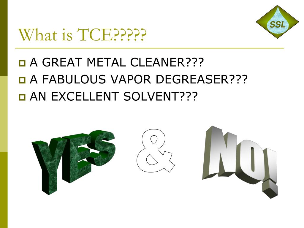 PPT - TCE Introduction Metal Finishing Forum May 20 th , 2004 ...
