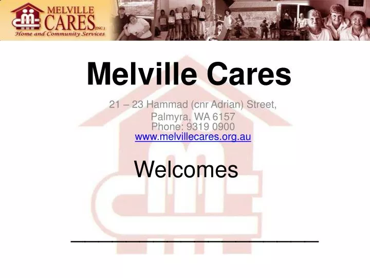 PPT - Melville Cares PowerPoint Presentation, free download - ID:6523581