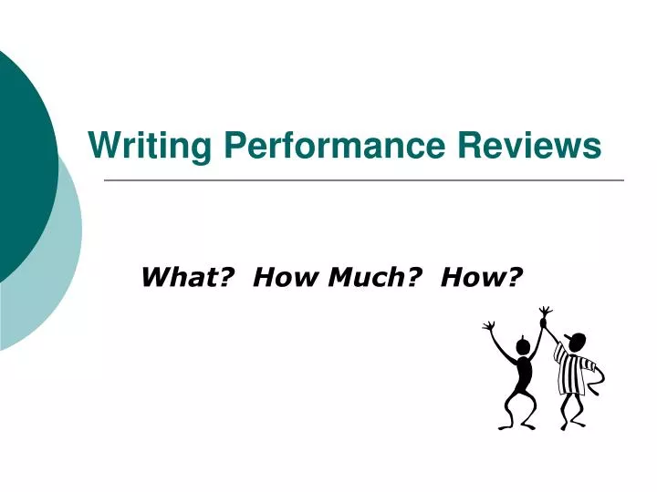 PPT - Writing Performance Reviews PowerPoint Presentation, free ...