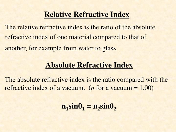 PPT - Light Refraction of Light PowerPoint Presentation - ID:6526323
