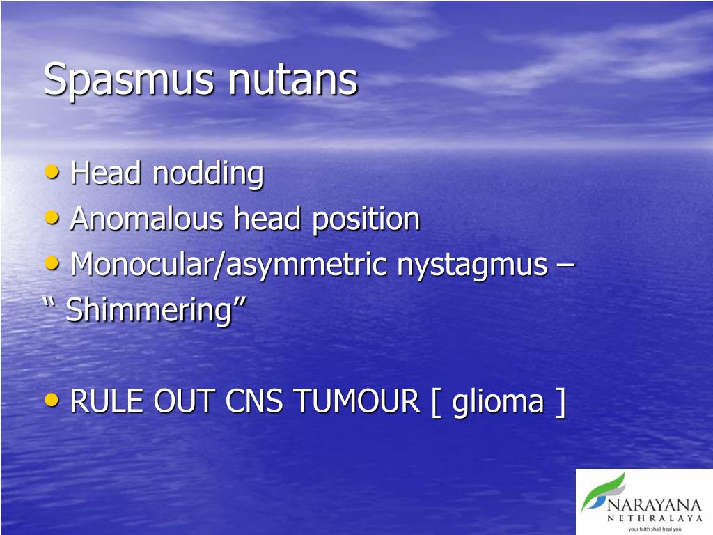 PPT - Management of Nystagmus – the Ophthalmologist’s perspective ...