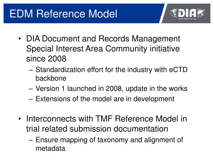PPT - DIA Trial Master File Reference Model PowerPoint Presentation ...