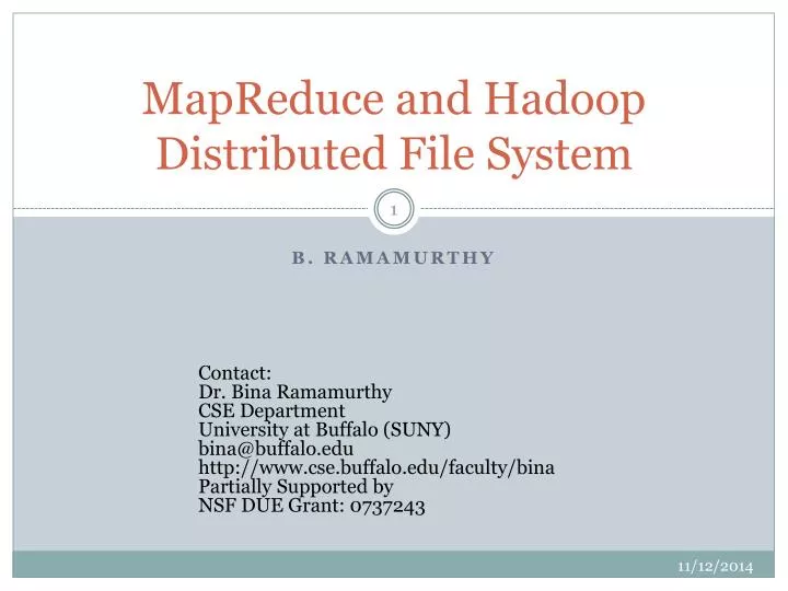 Ppt Mapreduce And Hadoop Distributed File System Powerpoint Presentation Id6527095